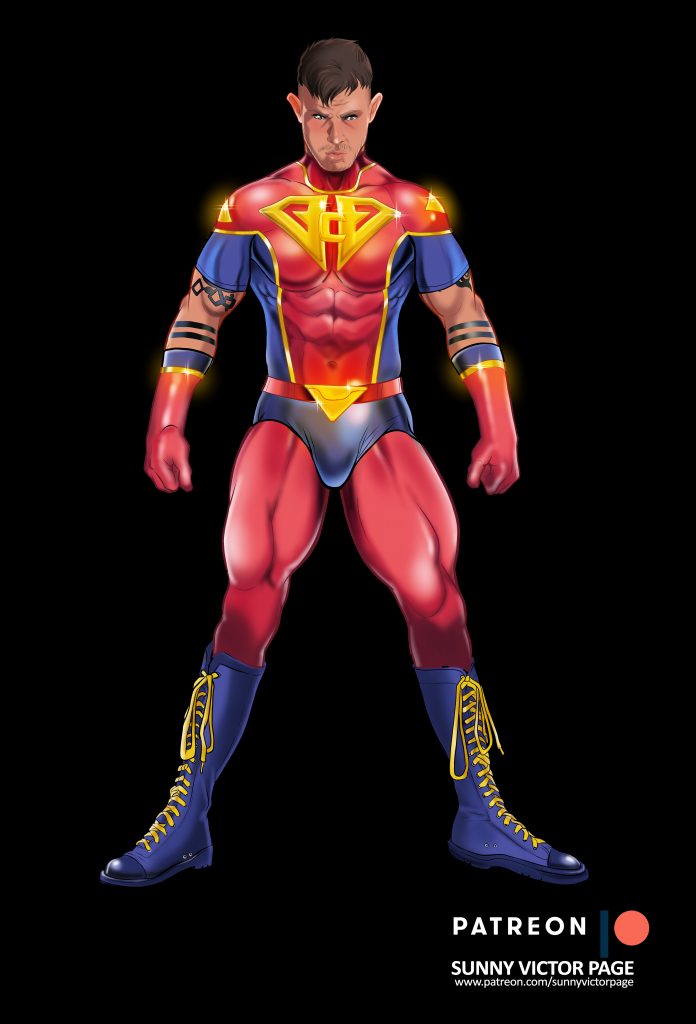 GayComicGeek without Mask from Sunny Victor